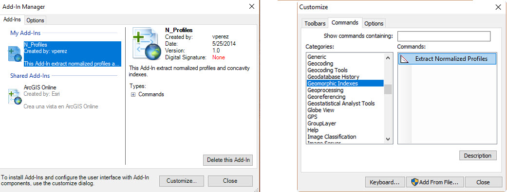 GitHub - geolovic/NProfiler_ArcGIS: ArcGIS AddIn to extract normalized profiles and related metrics