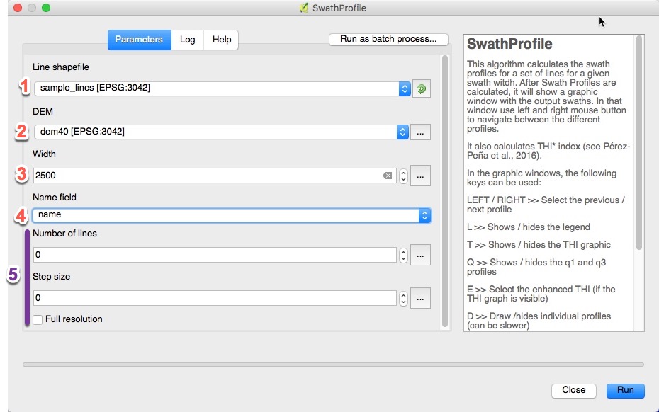 GitHub - geolovic/SwathProfiler: Tool to extract swath profiles from DEMs